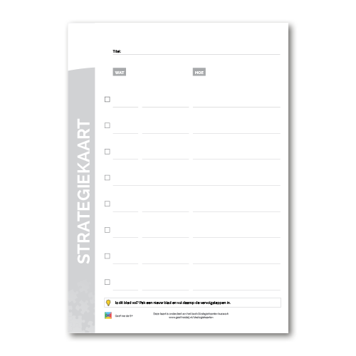 Strategiekaarten huiswerk