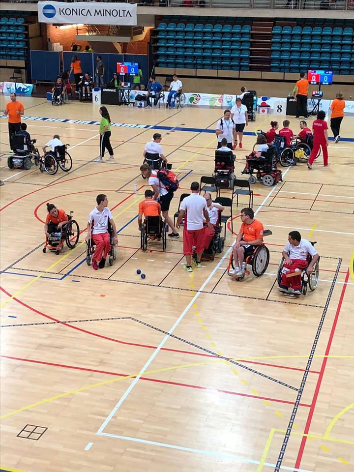 Boccia Team NL net naast het podium | Gehandicaptensport Nederland
