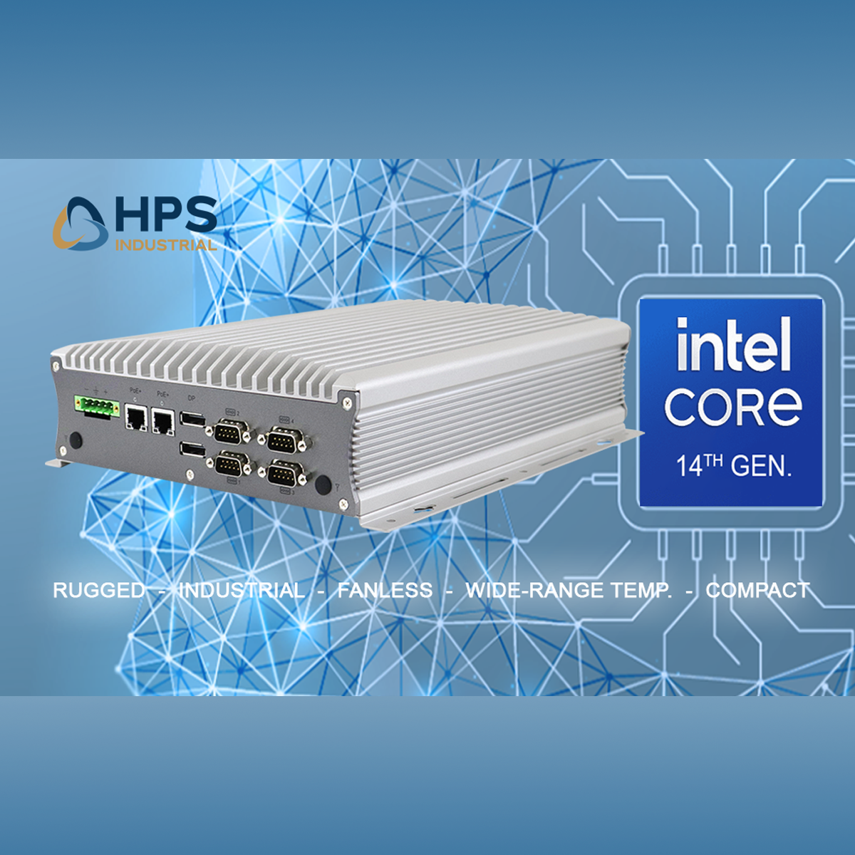 Edge PC met 14e/13e Gen Intel® Core™ i9/i7/i5/i3 processor