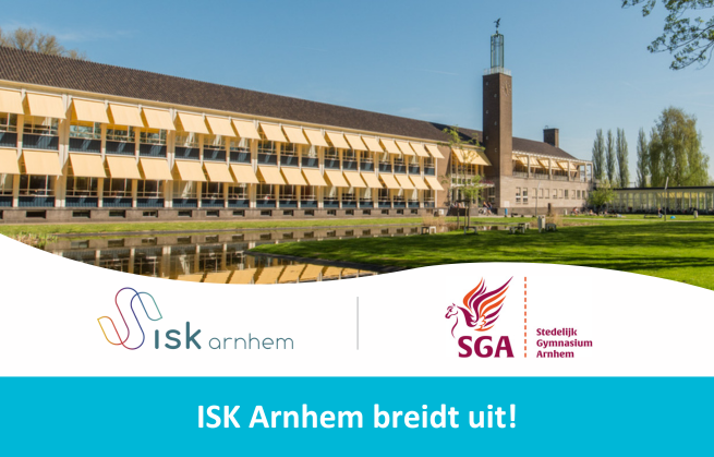 ISK Arnhem opent derde locatie in het Stedelijk Gymnasium Arnhem